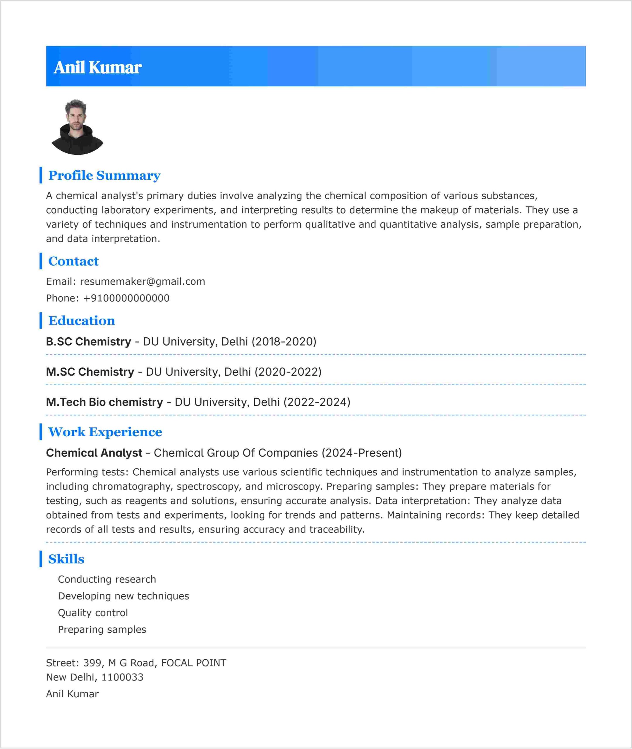Resume Builder – Imageadda